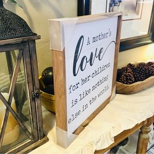 wood signs farmhouse cottage | Accents | Mothers Day Mom Mama Birthday ...